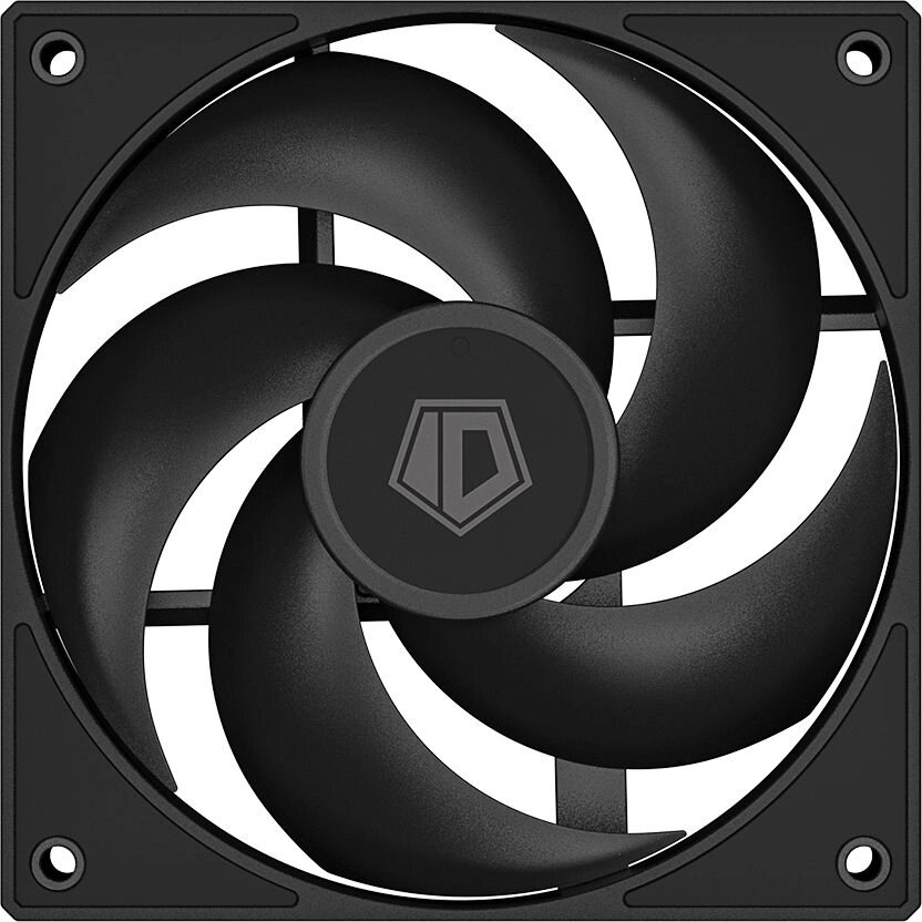 Вентилятор для корпуса ID-Cooling AS-140-K 140х140x черный 4-pin 30дБ Ret