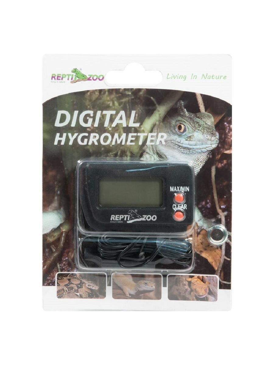 Гигрометр Repti-Zoo электронный, 65*40*13мм