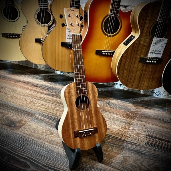 Укулеле концерт, дека массив сапеле, Hampi KZ1