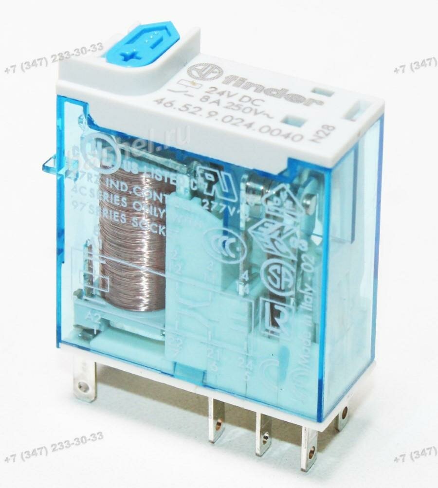 RELAY 465290240040 24V 8A, Реле, FINDER