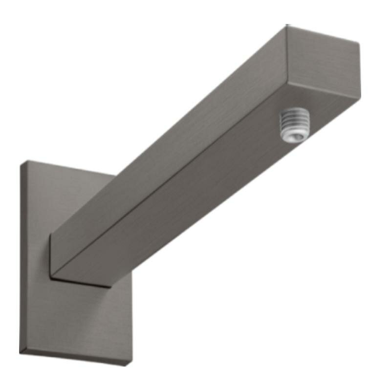 Hansgrohe Держатель верхнего душа Square 38,9 см, шлиф. черный хром