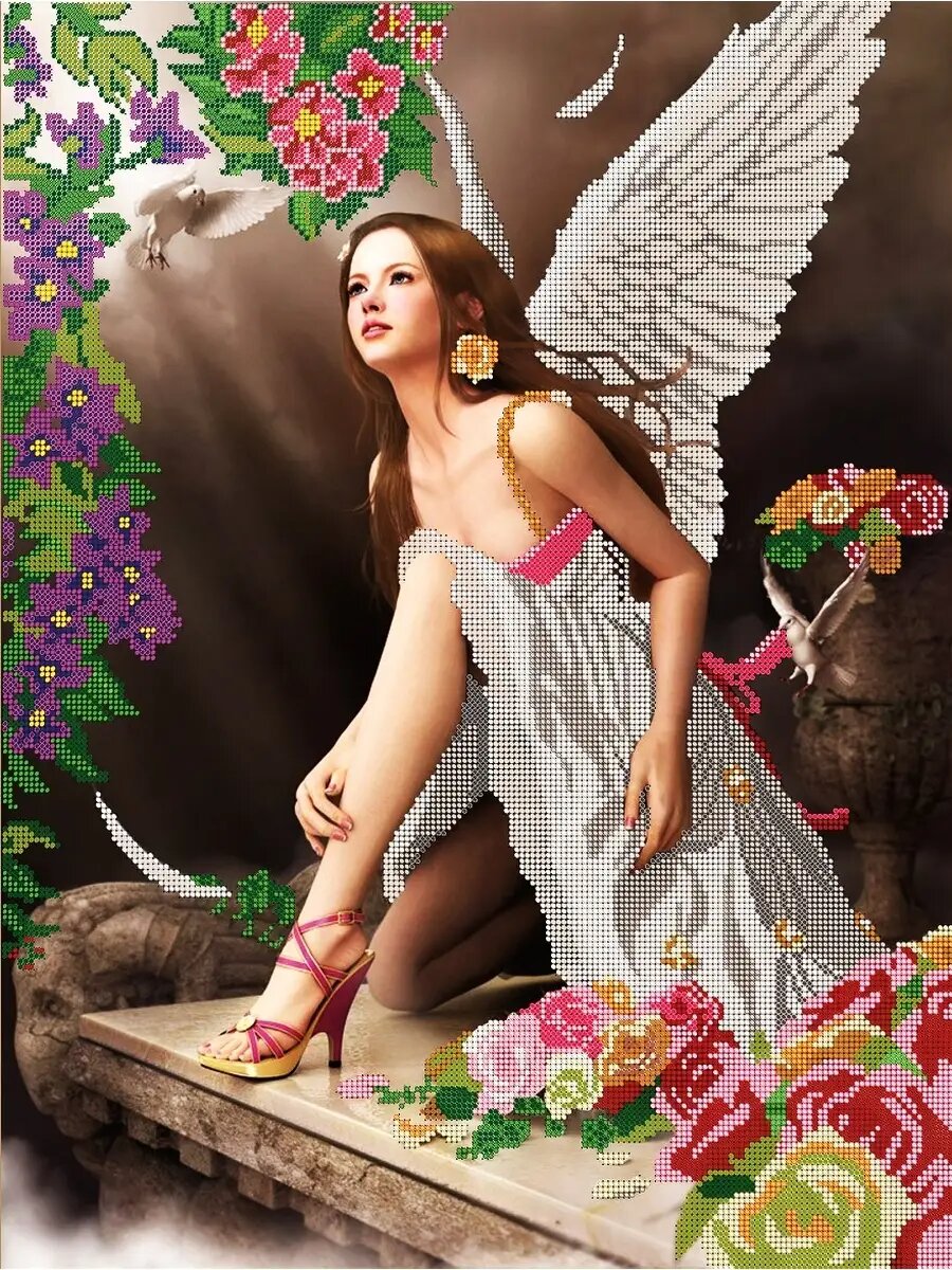 Набор для вышивания бисером 38*48 см