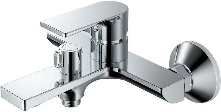 Смеситель для ванны Belz B60679 с душевым гарнитуром, хром