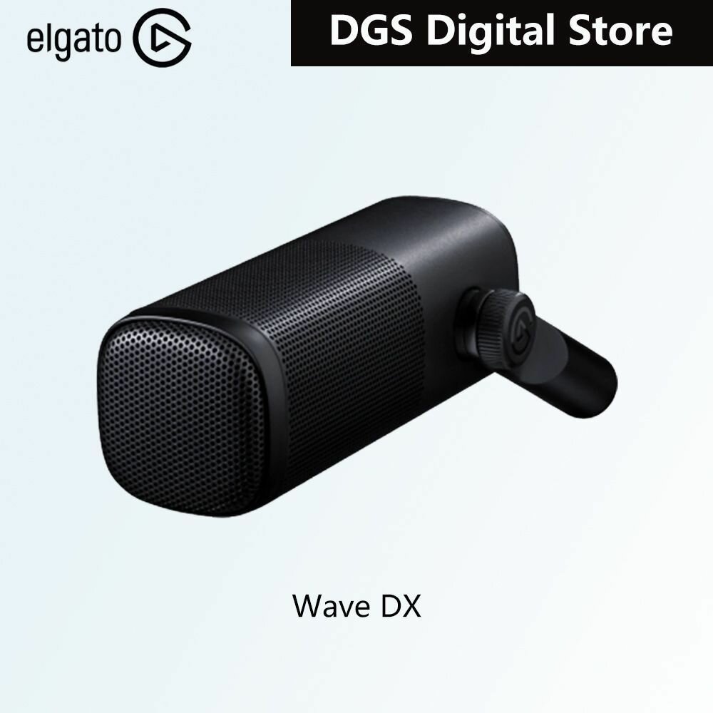 Микрофон студийный Elgato Wave DX черный 10MAH9901