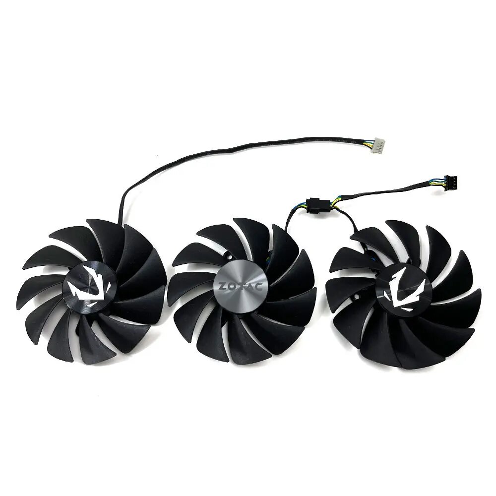 LS Вентилятор для видеокарты RTX 3070 TI, 3080, 3080 TI, 3090 AMP Holo Fan-AB