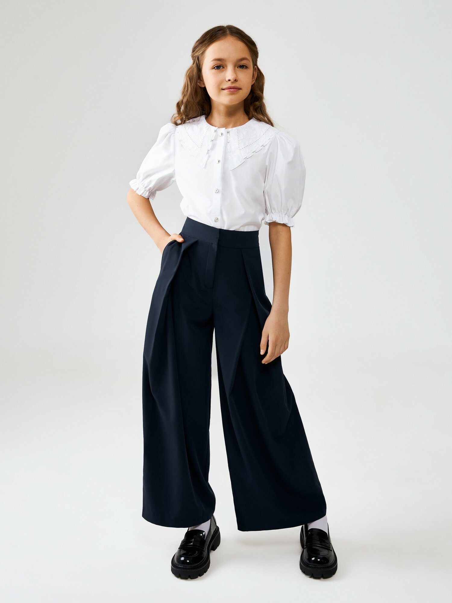 Брюки школьные