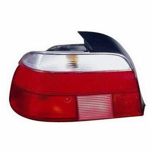 Фонарь задний лев (красно-белый) BMW: E39 95-00 Depo 4441909LUECR
