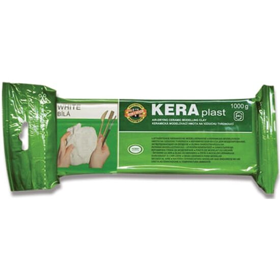 Паста для моделирования и лепки Koh-i-noor (масса) для моделирования и лепки керамическая , отвердевающая, 1000 г, белая, 13170600000