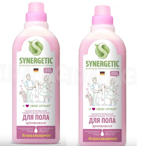 Средство для мытья поверхностей Synergetic аромамагия 0,75л 2 шт