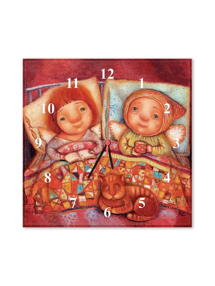 Часы " Счастье когда вместе" В. Кудряшова