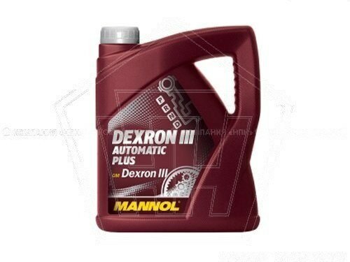 Масло mannol трансмиссионное automatic-plus atf dexron iii (4л)