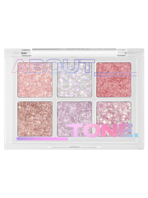 About Tone Палетка сверкающих теней для век OH: MY Glitter Pop – 02 My: Fairy 3.3 гр