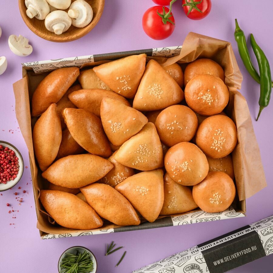 Бокс мини-пирожков премиум #2