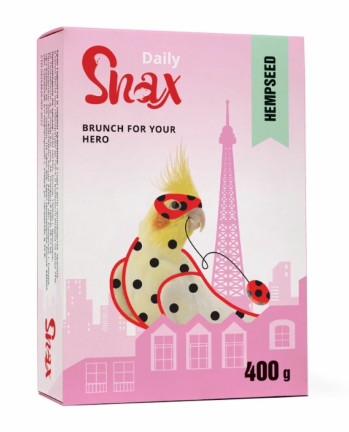 Корм сухой Snax Daily лакомство для попугаев средних, 400 гр