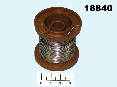 Припой ПОС-30 2мм 100гр без канифоли на катушке