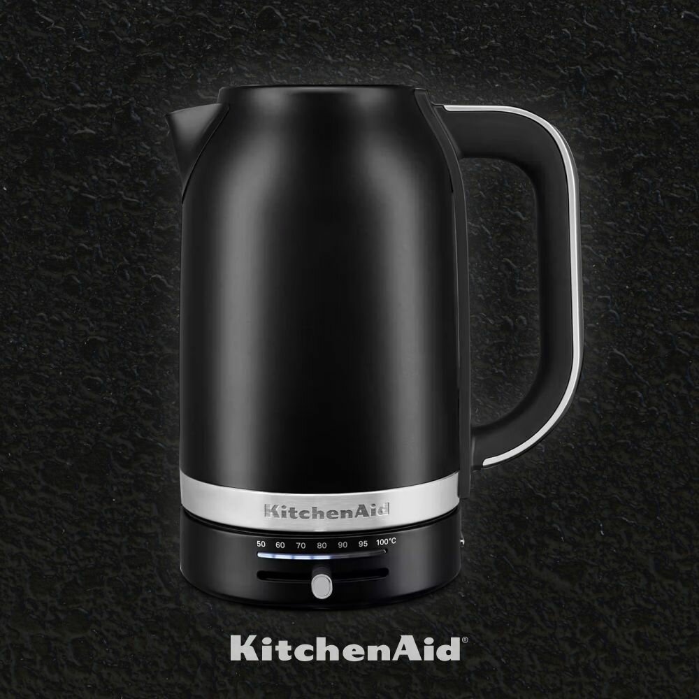 Электрический чайник 1.7 л KitchenAid Матовый Черный 5KEK1701EBM