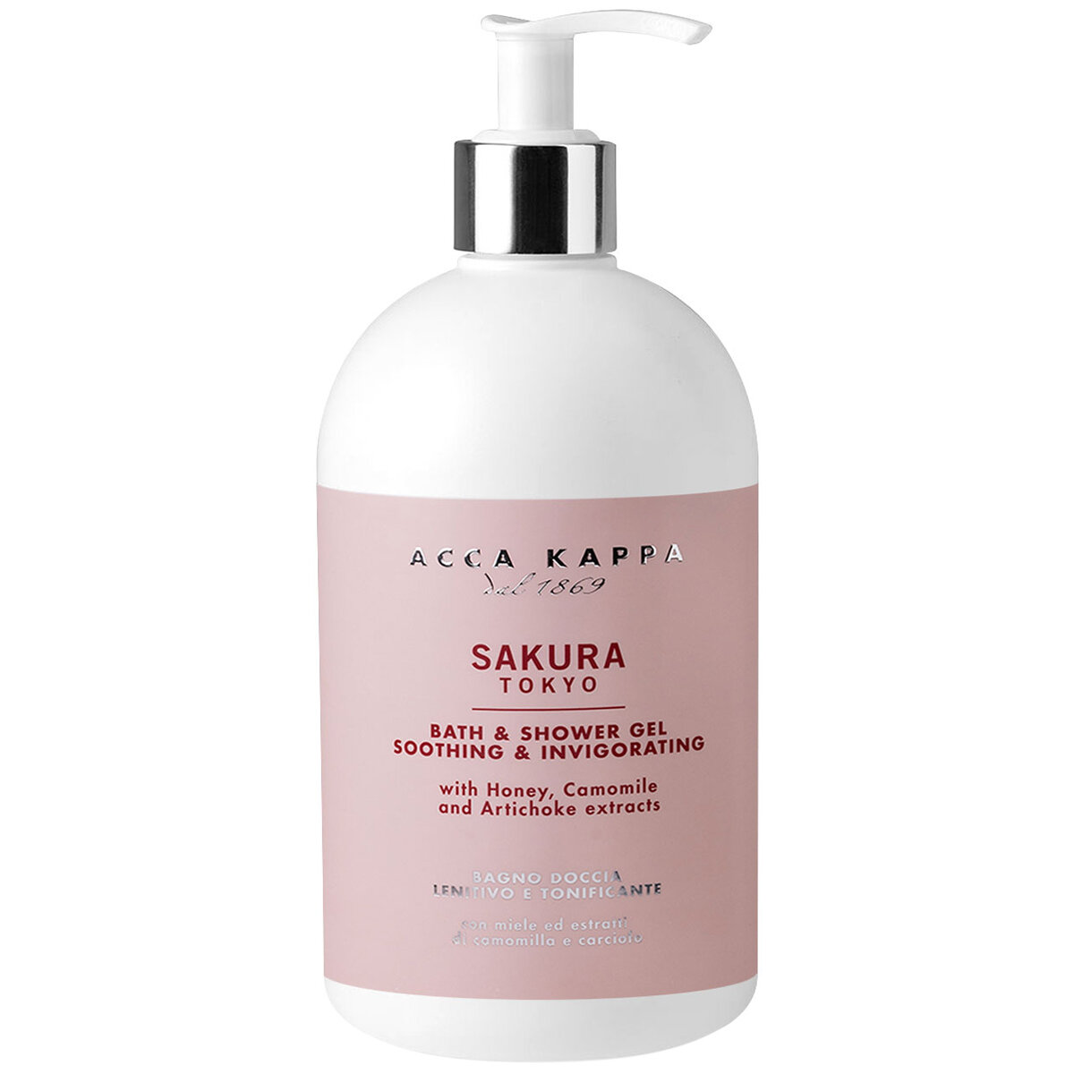 Гель для Душа и Ванны Acca Kappa Sakura Tokyo (Токийская Сакура), 500 мл