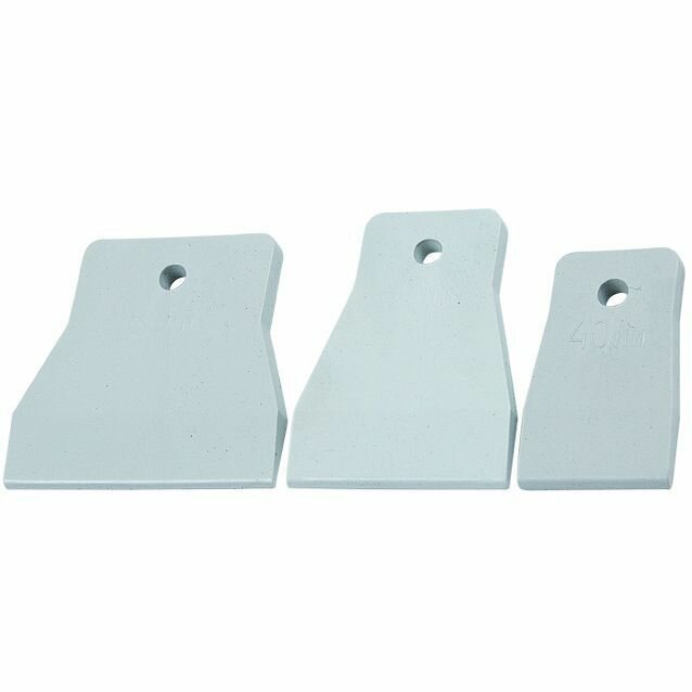 Набор шпателей резиновых 40/60/80мм