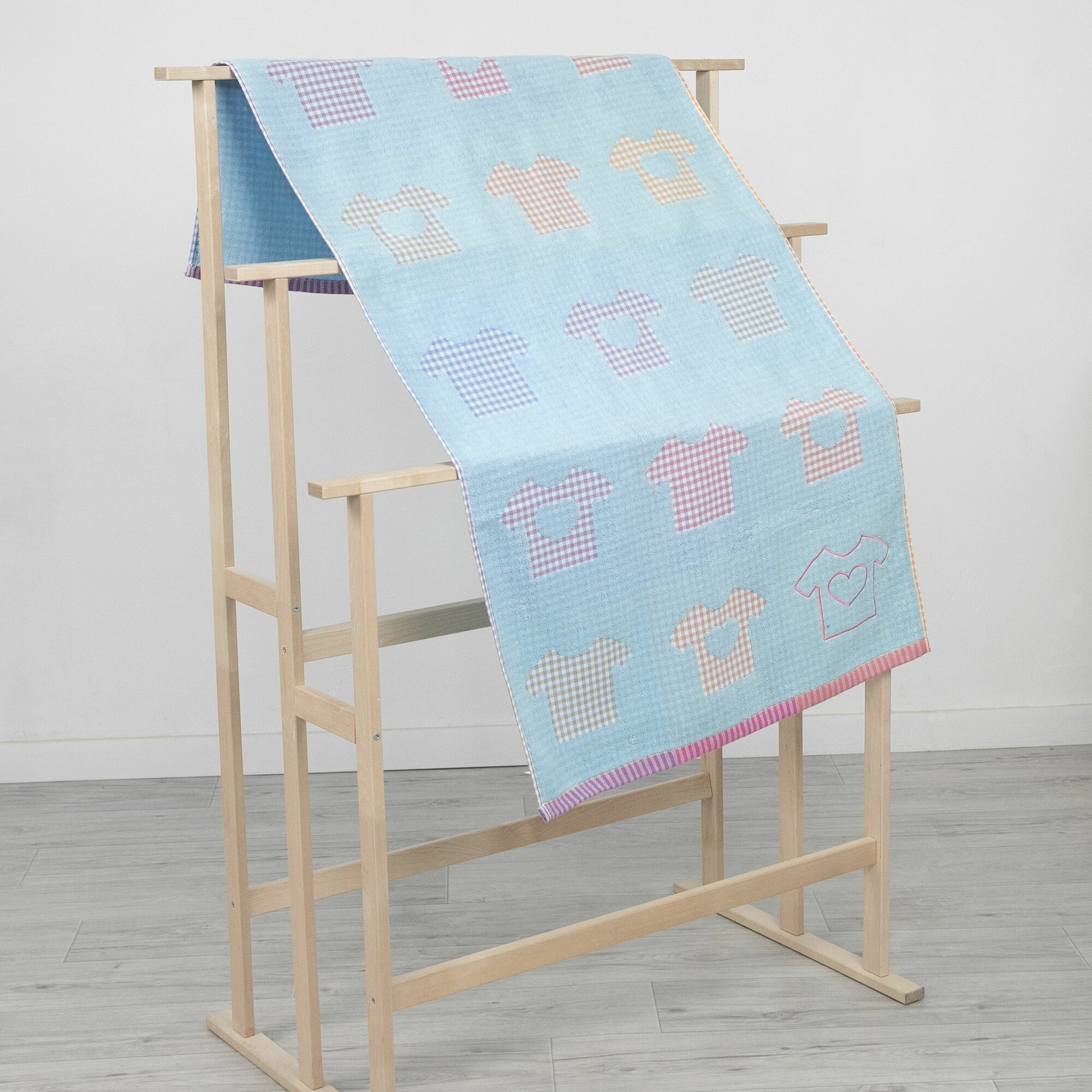 Полотенце махровое 60x120 см детское Wellness