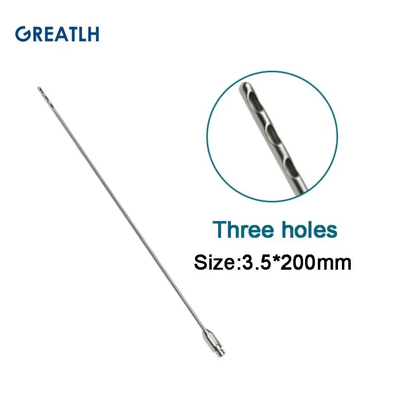 Канюля для липосакции GREATLH, 3.5*200 мм, 3 отверстия