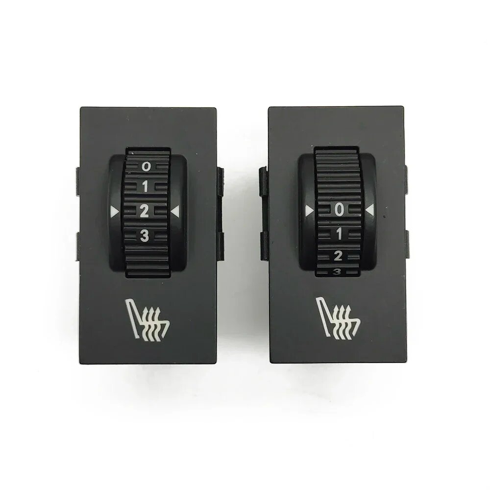 2 шт, кнопки управления обогревом для автомобильного сиденья Peugeot 3008 508 207 308 407 607 RCZ для Citroen C5, автомобильные аксессуары