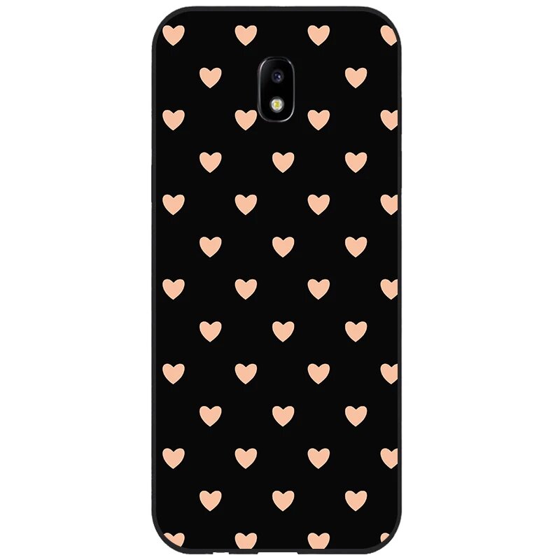 Чехол для Samsung J5 2017 Coque Case J530 J530F Lion Мягкий силиконовый чехол-бампер из Черный, NO6