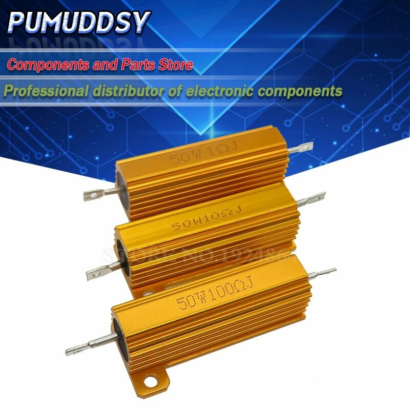 Проволочный резистор PUMUDDSY RX24 50 Вт 12R
