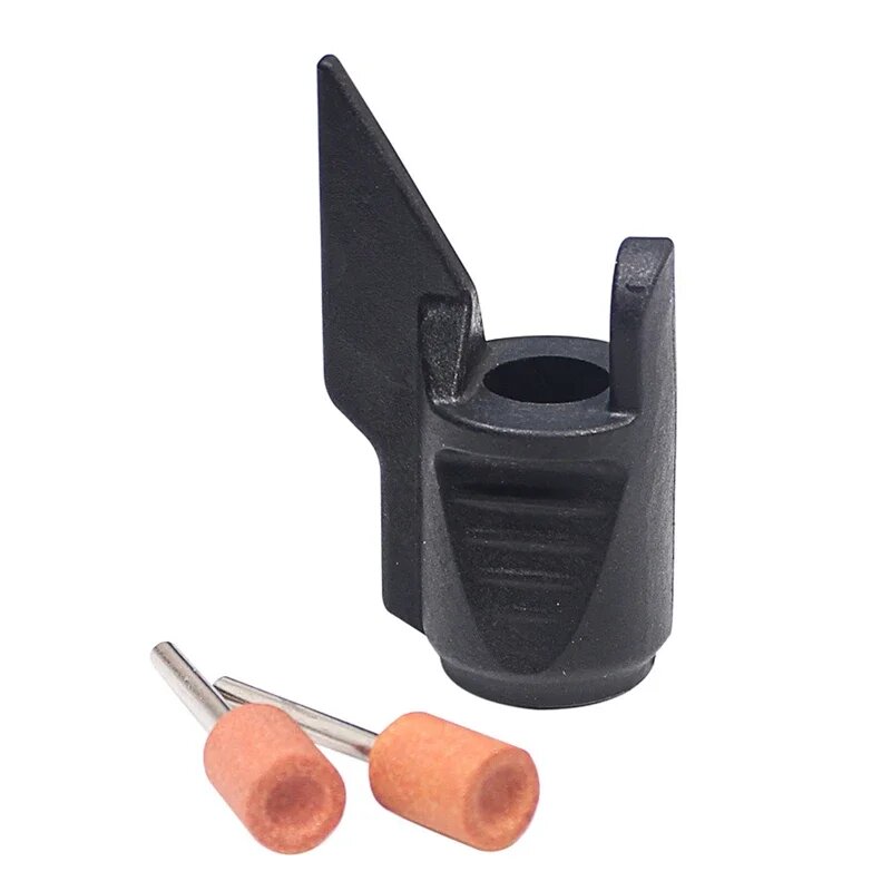 1 комплект, насадка для заточки пилы, направляющая для заточки, адаптер для дрели Dremel, аксессуары для вращающихся электроинструментов