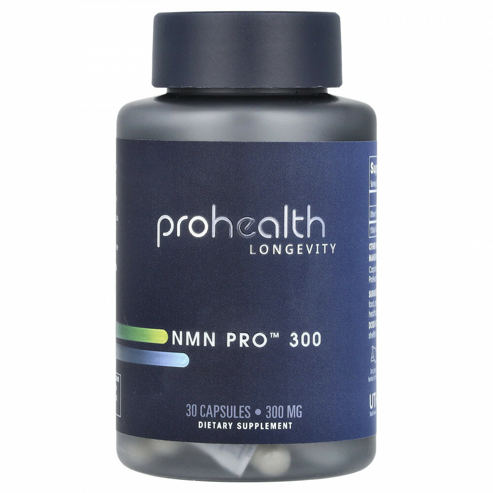 ProHealth Longevity, NMN Pro ™ 300, 300 мг, 30 капсул