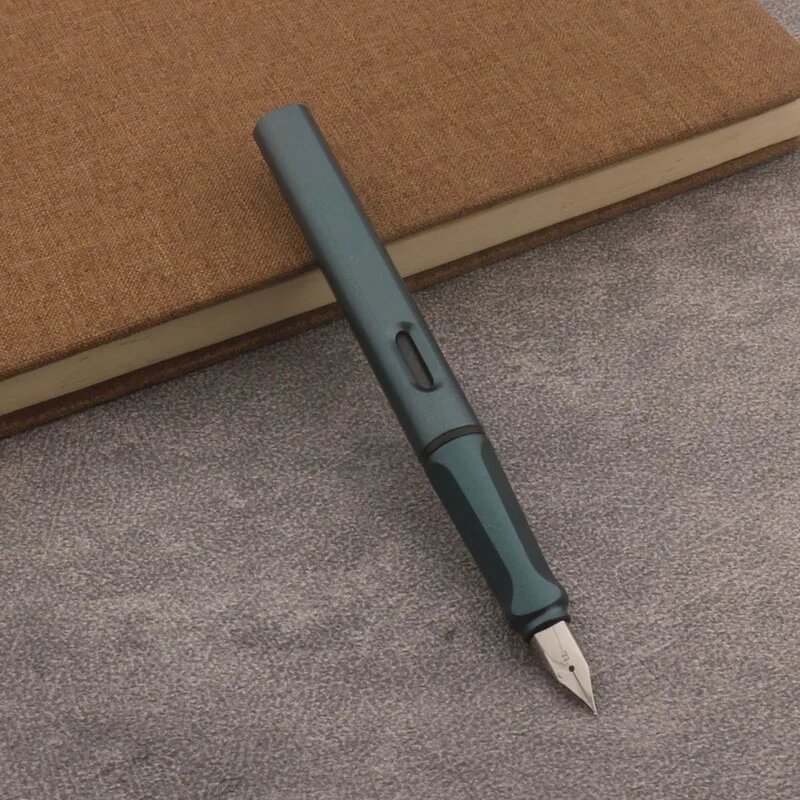 Матовая фиолетовая перьевая ручка EF/F EF NIB, Frosted Geen