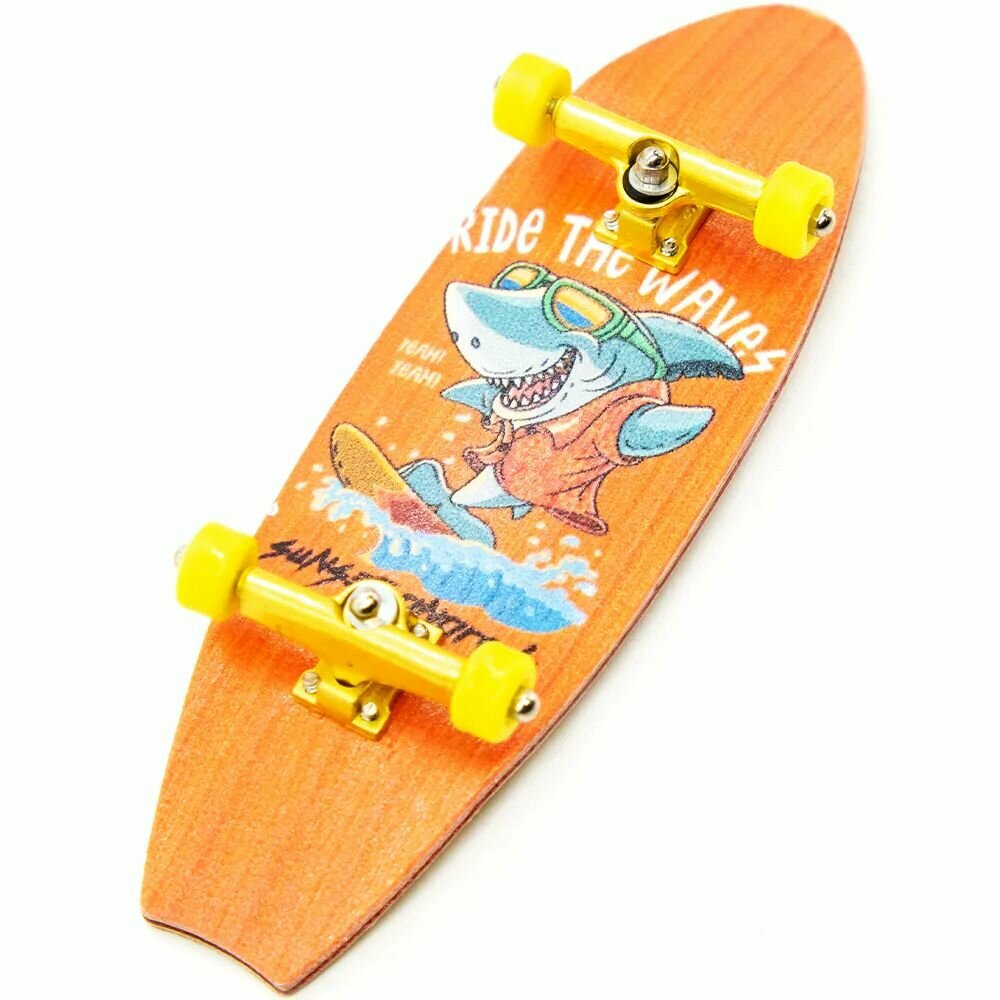 Фингерборд деревянный SF Pro 30 мм (Surf version) Акула