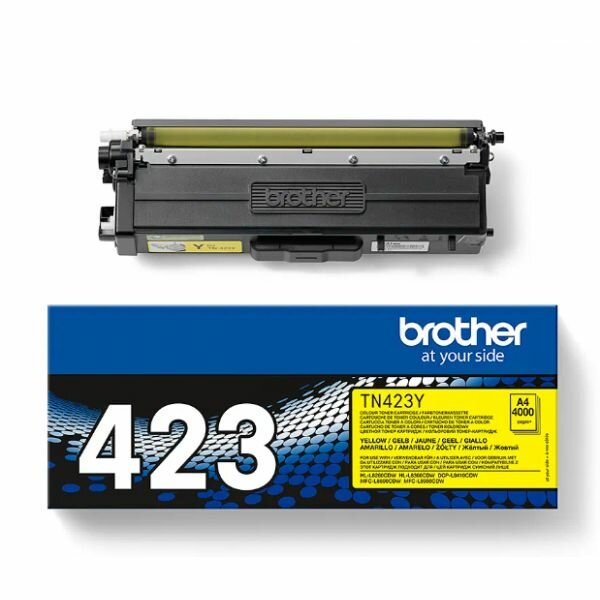 Тонер-картридж Brother TN-423Y 4 000 страниц