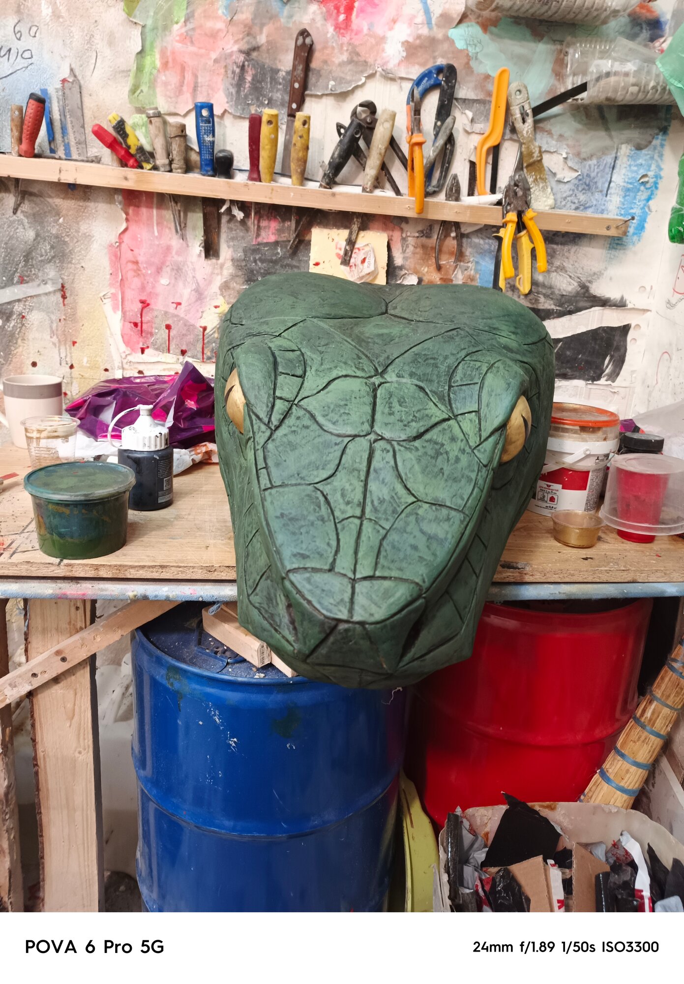 Статуэтка Голова змеи