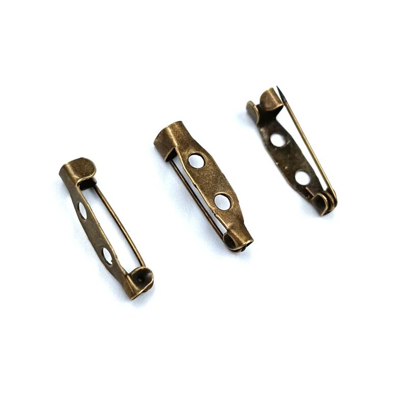 20 шт. 20*5 мм мини-брошь в стиле базы с двойным отверстием DIY ремесла изготовление ювелирных изделий материал ручной работы