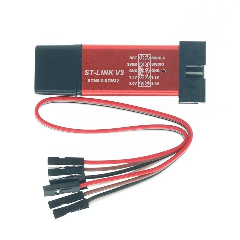 Программатор Stlink ST-Link V2 Mini STM8 STM32 — фото 1