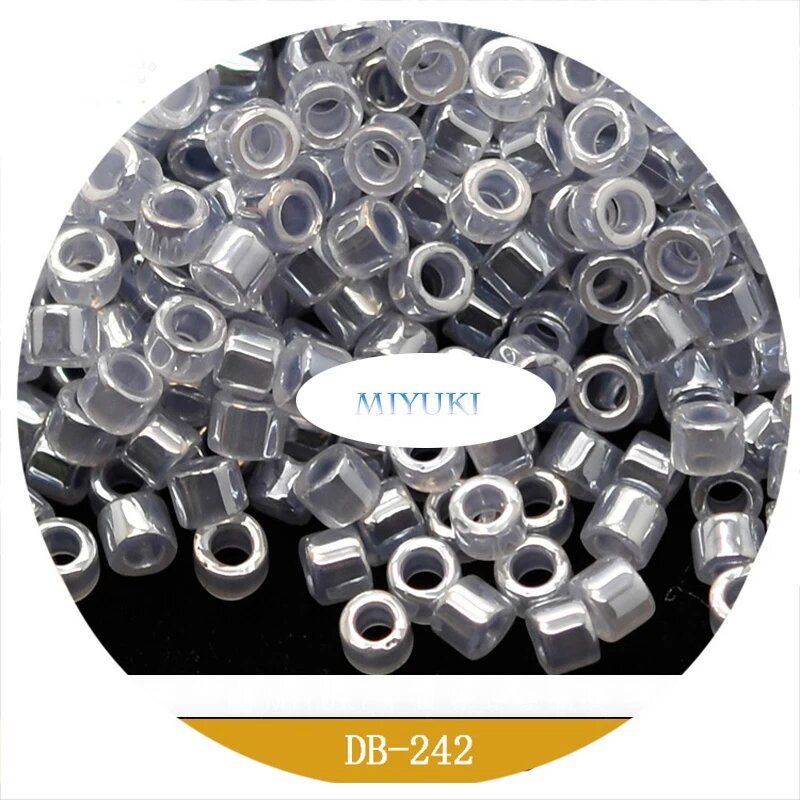Бусины Miyuki Delica 21 цвета 1,6 мм DB-242