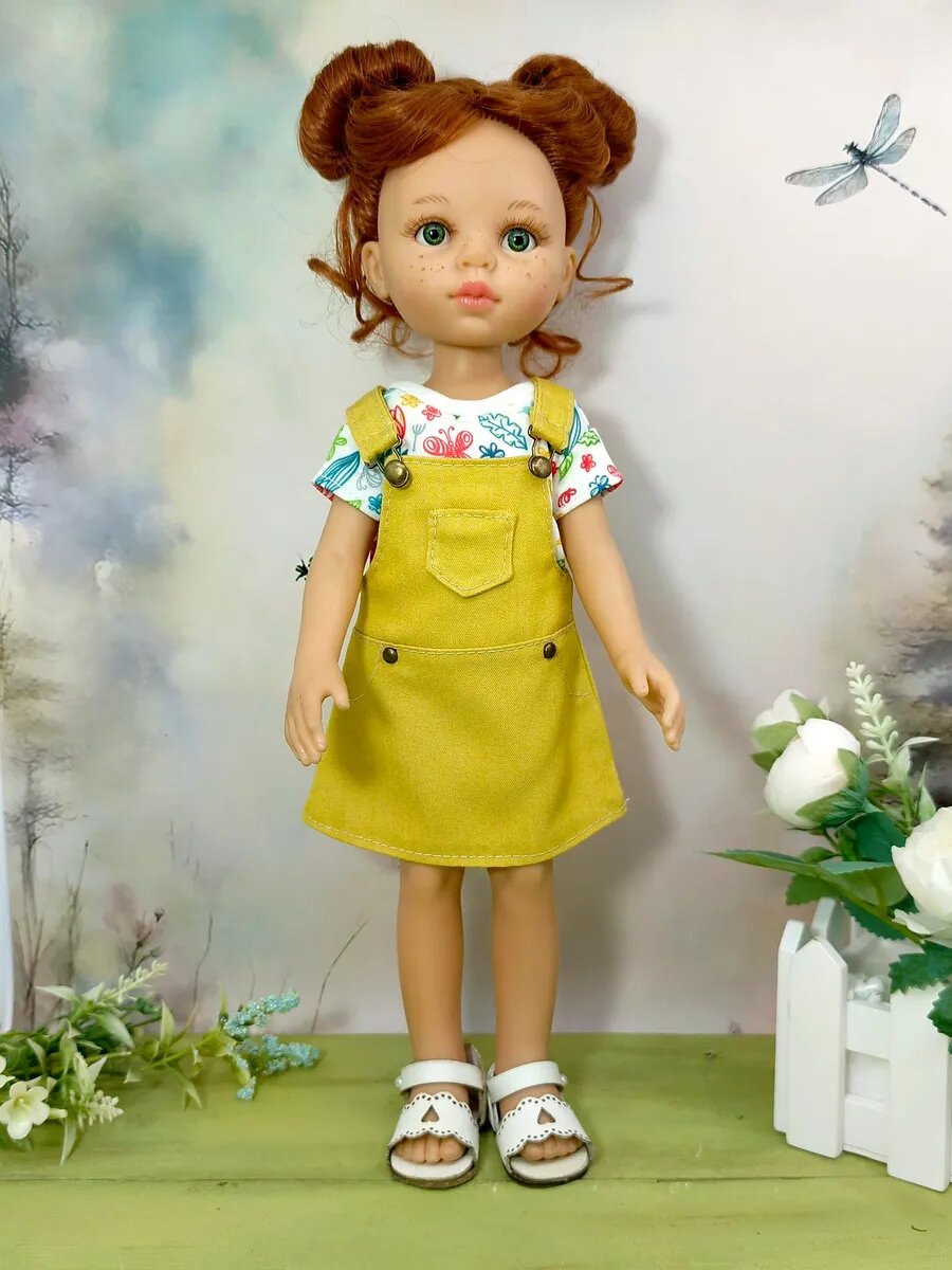 Набор для шитья КУКЛЫ-ДОМИКИ "Сочное лето. Цветное" одежды для куклы Паола Рейна, Эля, Берхуан, 30, 32, 34 см, 14+