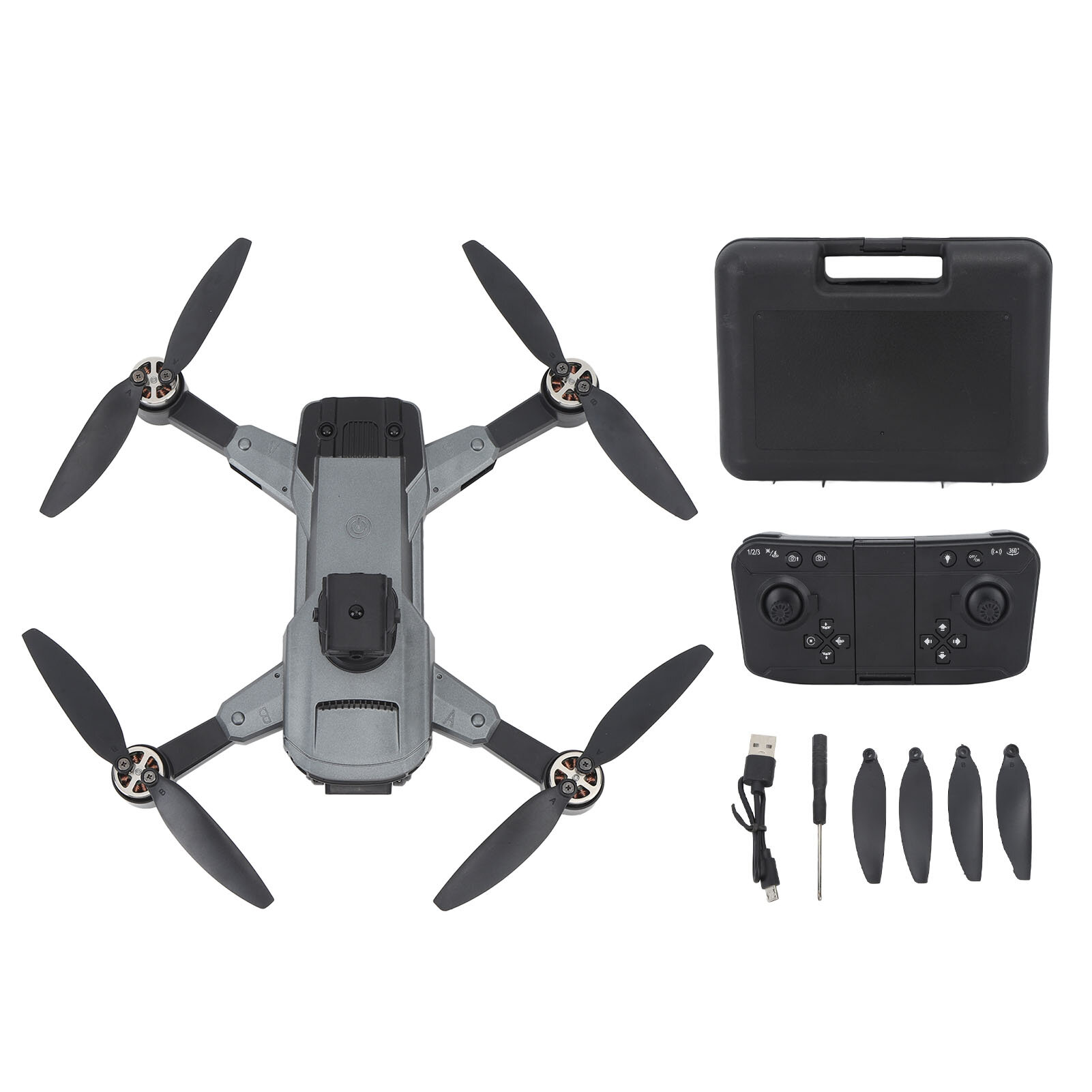 S99 MAX Drone 4 Way Obstacle Avoidance Складной квадрокоптер Optical Flow Hovering Remote Control Самолет