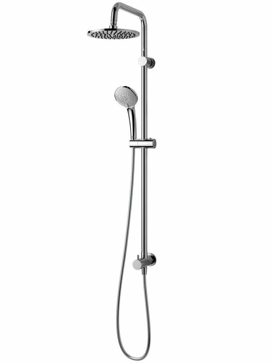 Ideal Standard IDEALRAIN DUO Душевая система A5689AA лейка 3 функции, верхний душ 200мм, шланг 1750м