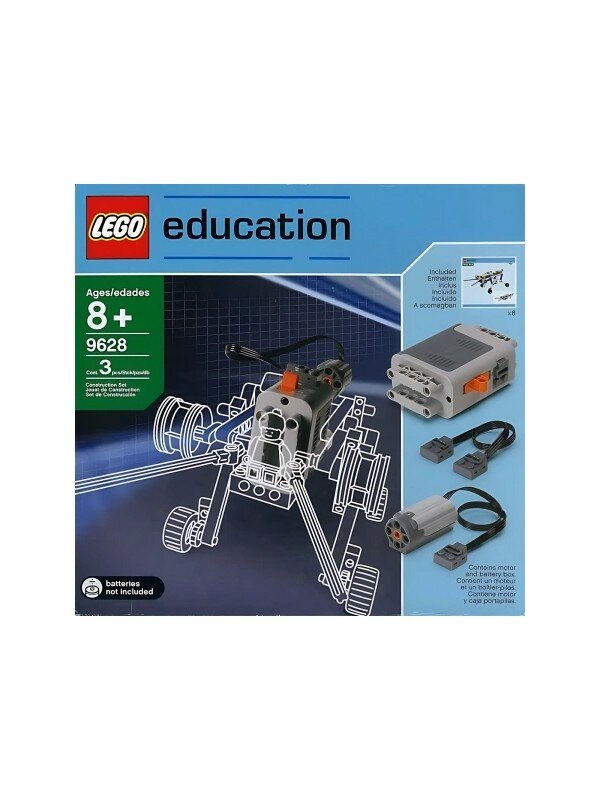 Конструктор LEGO Education 9628 Добавочный комплект электрификации