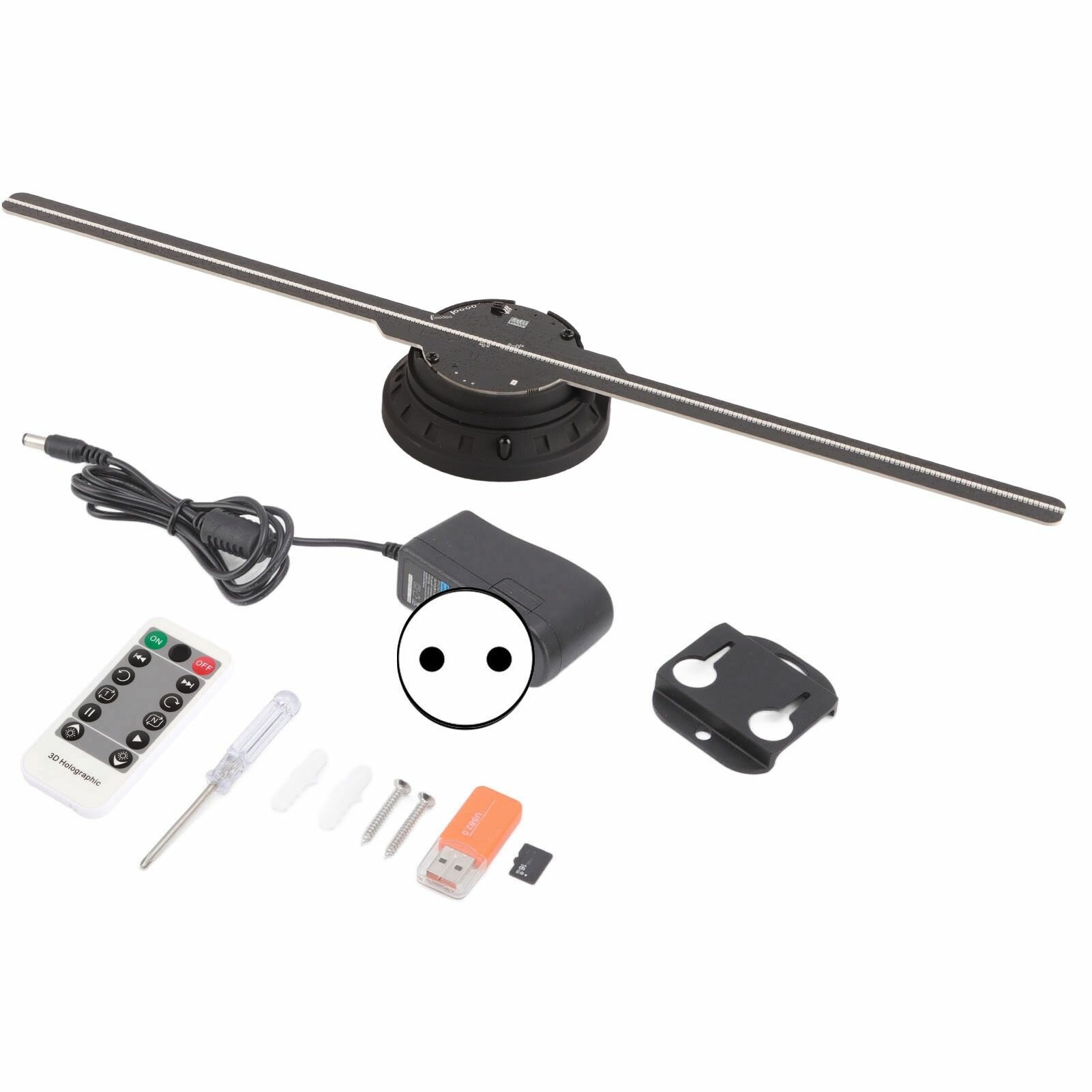 3D голографический дисплей 16.5" 234 LED