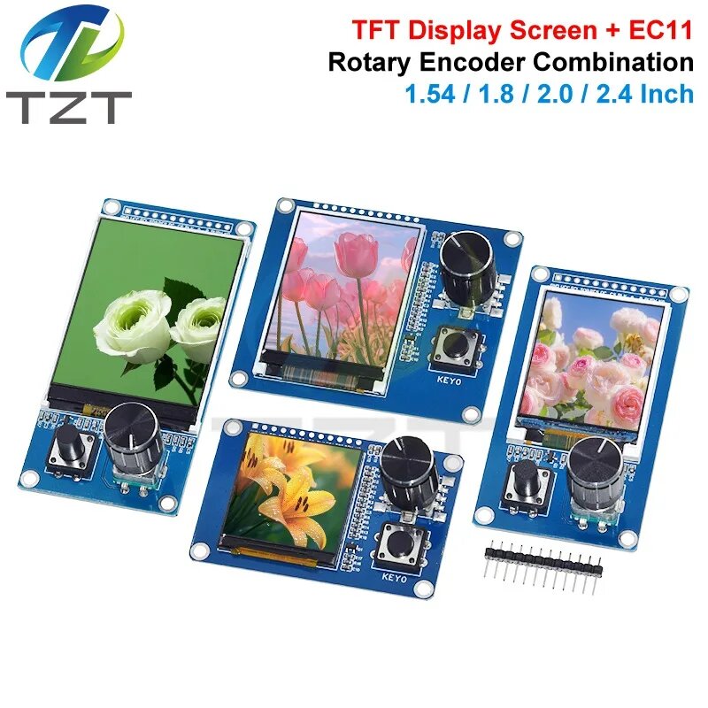 1.3" TFT OLED дисплей с энкодером EC11 — фото 1
