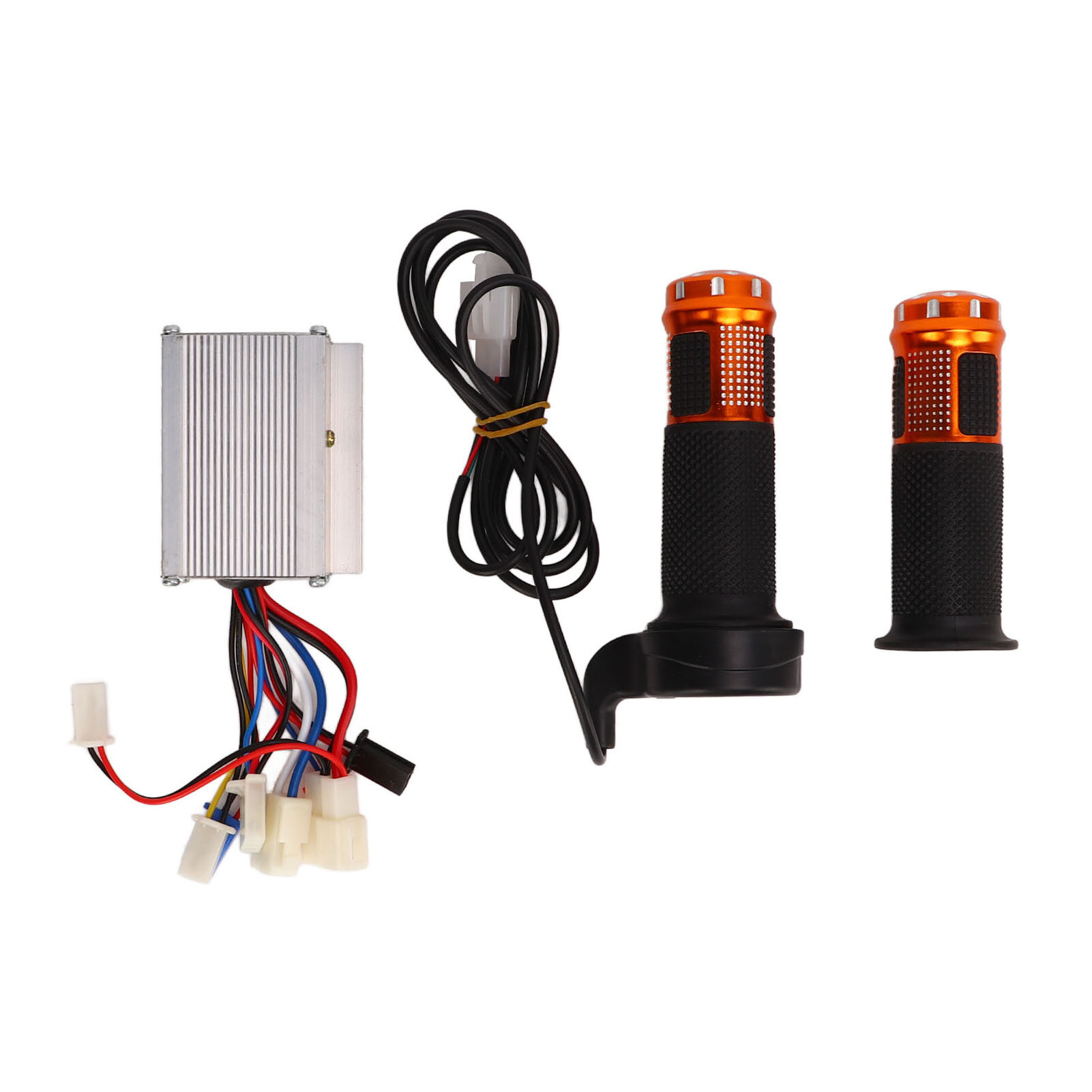 Комплект из щеточного контроллера 12 В 250 Вт и ручки газа Citrine для электровелосипедов, трициклов и мотоциклов.