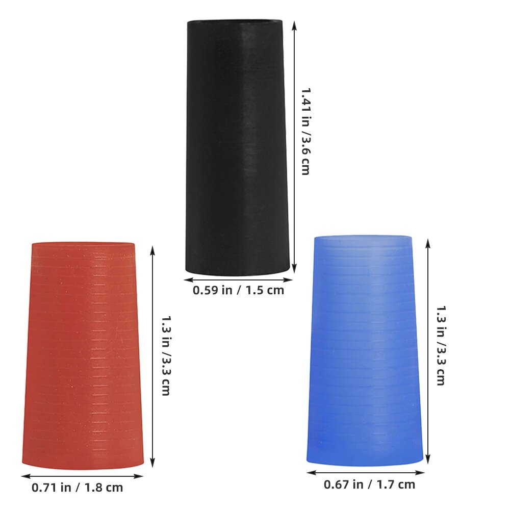 Силиконовые чехлы для альт-саксофона 3 шт.