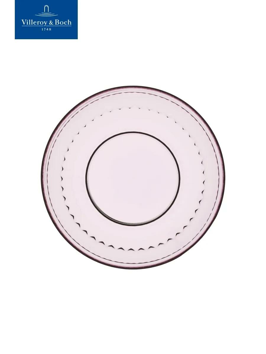 Салатная тарелка 21 см, Boston Coloured pink, Villeroy & Boch, Хрустальное стекло