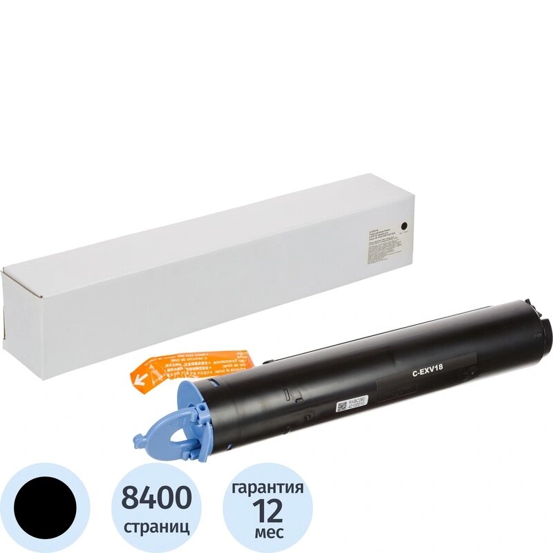 Тонер-картридж Retech C-EXV18 чер. для Canon IR 1018/1020/1022/1024