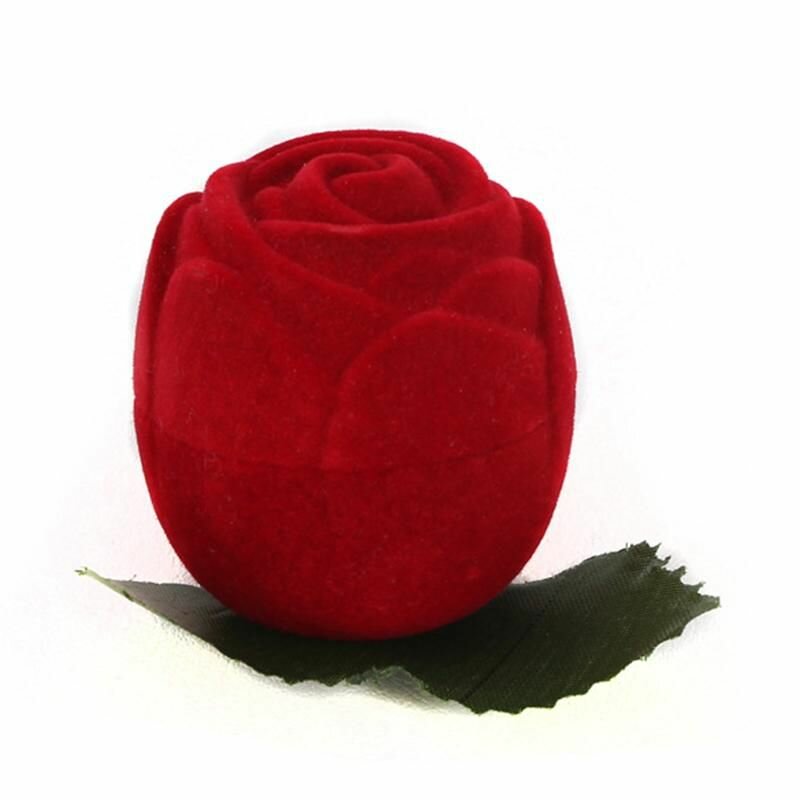 Коробка для кольца с розой