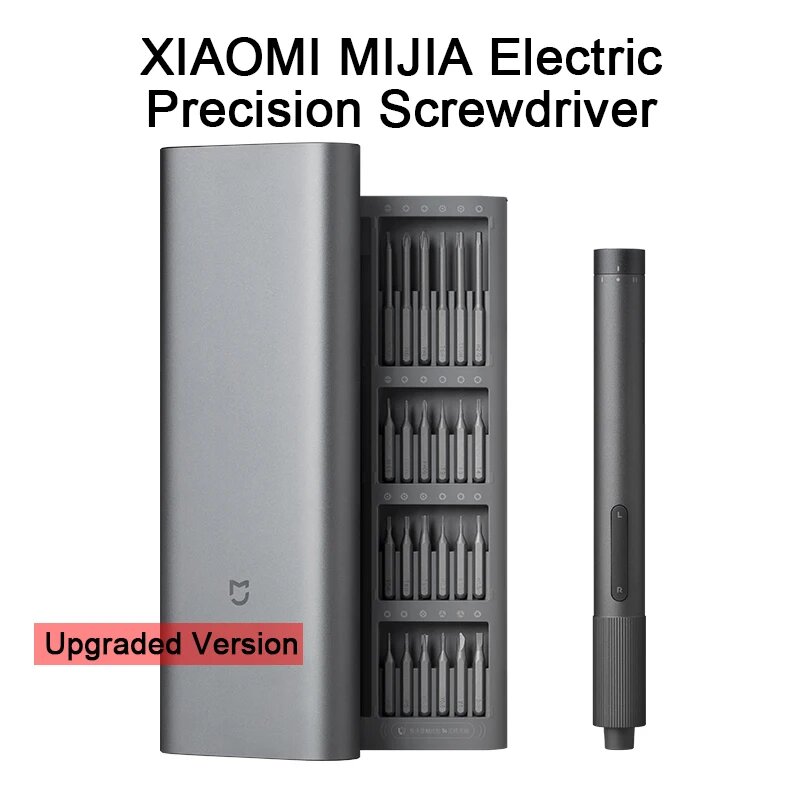 Xiaomi Mijia Электрическая Отвертка с Набором Бит, Upgraded Version