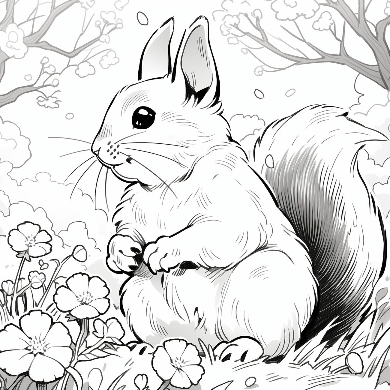 Книжка-раскраска Животное, Альбом для рисования Животное, высокое качество Книга каракулей20 см*20 см, подходит для раскрашивания как взрослыми, так и детьми