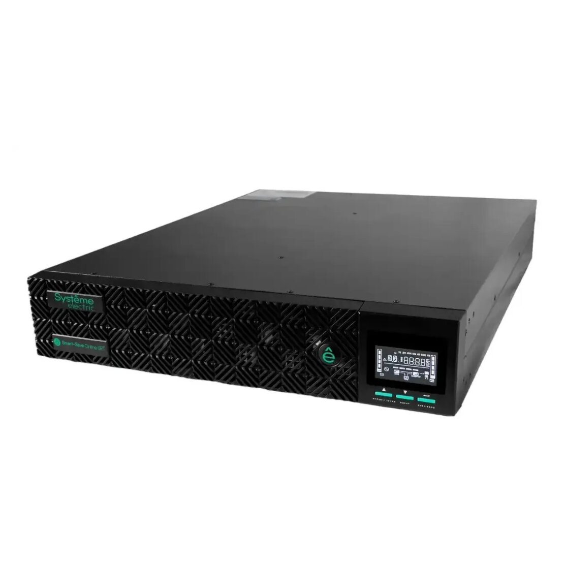 ИБП Systeme Electric Smart-Save Online SRT (SRTSE1500RTXLIG2-NC), 1500VA/1500W, синусоида, LCD-дисплей, черный